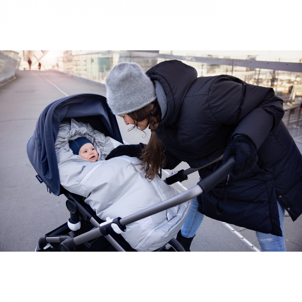 Voksi ® Active Vognpose, vann og vindtett, Mountain Grey ...